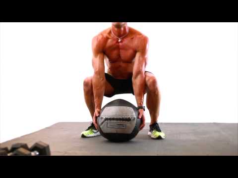 How To Medicine Ball Squat - Exercise Guide - your partner at the gym