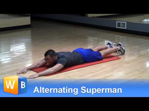 How To Alternating Superman - Exercise Guide